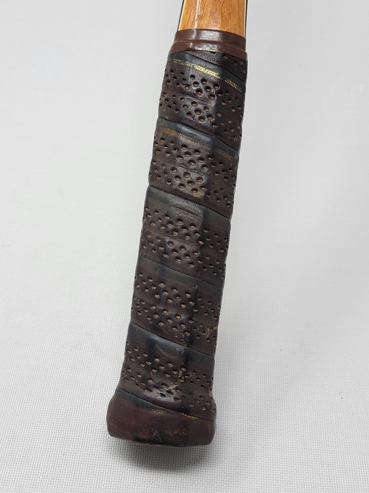 Vintage TAD Davis Classic Wood Tennis Racket Clasiden Laminated USA with cover | eBay