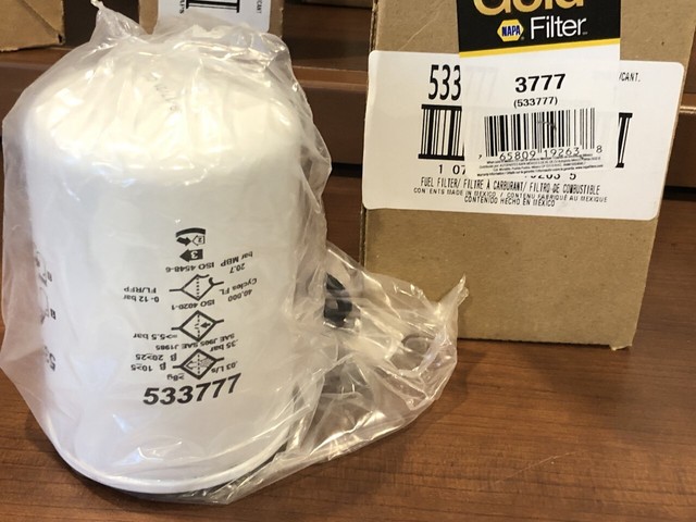 NAPA Gold 3777 Fuel Filter 533777 for sale online | eBay