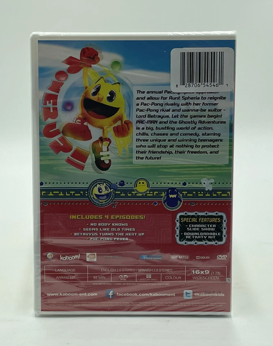 Pacman And The Ghostly Adventures Dvd