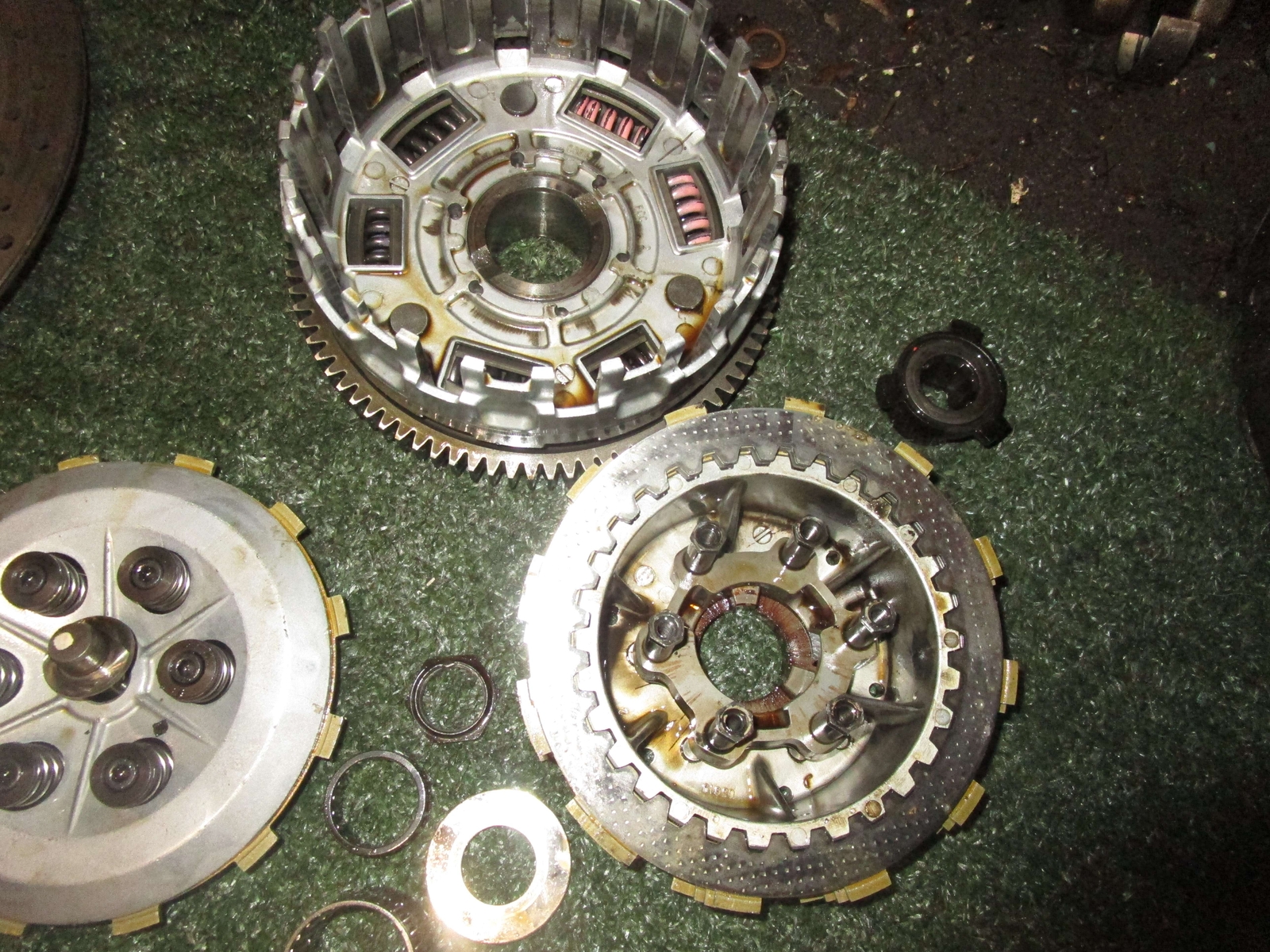 2007 SUZUKI HAYABUSA GSXR1300 GSXR 1300 Radiator Cooling Fan Housing ...