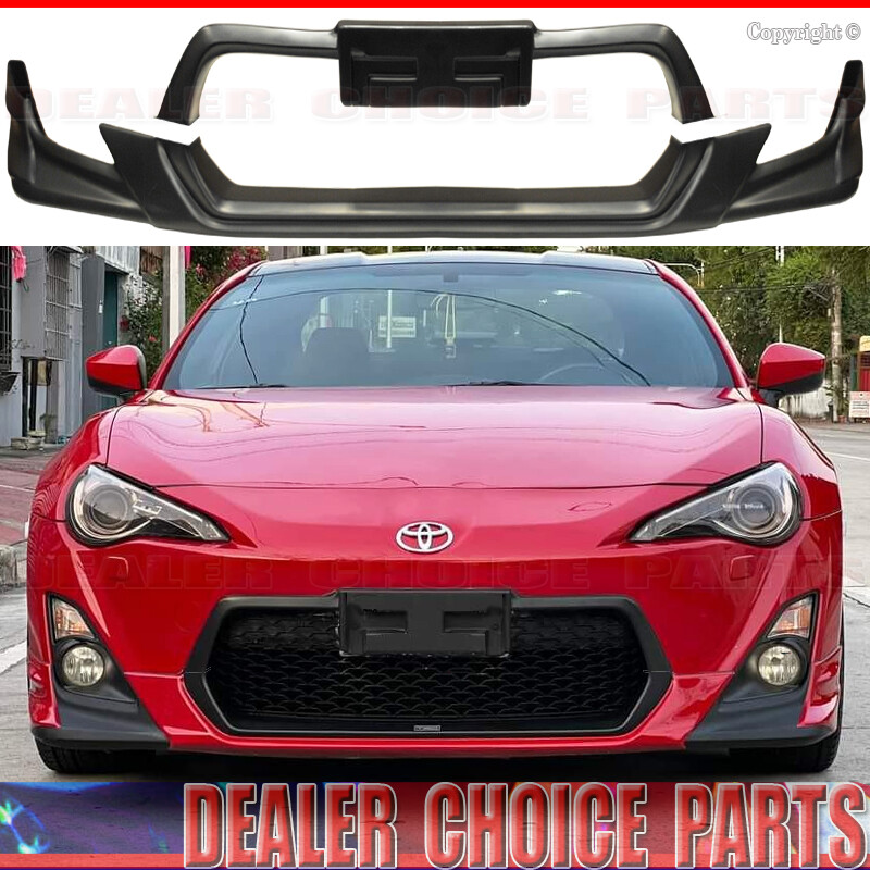 FRONT BUMPER Lip Body Kit Diffuser For 2013 2014 2015 2016 Scion FRS "T ...