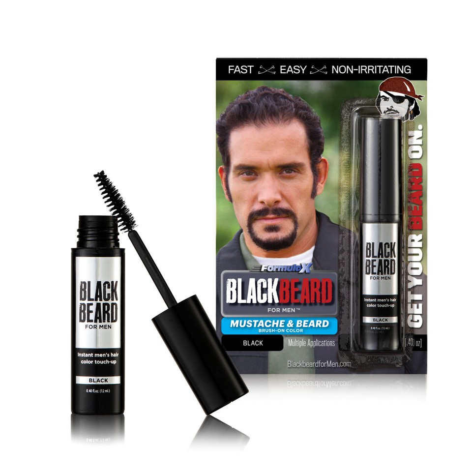 Blackbeard for Men Instant Beard Color – Beard Dye Alternative – 12ml ...