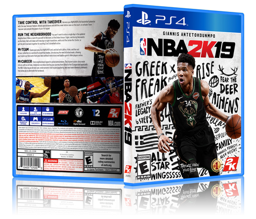 NBA 2K19 - Replacement PS4 Cover and Case. NO GAME!! | eBay