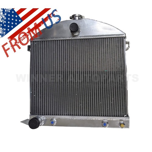 Aluminum Radiator 56mm For 30 31 Ford model A chopped w/Ford engine ...