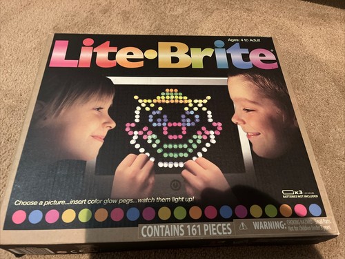 Lite Brite Ultimate Classic Learning Toy Light Bright Game Set! 152 ...