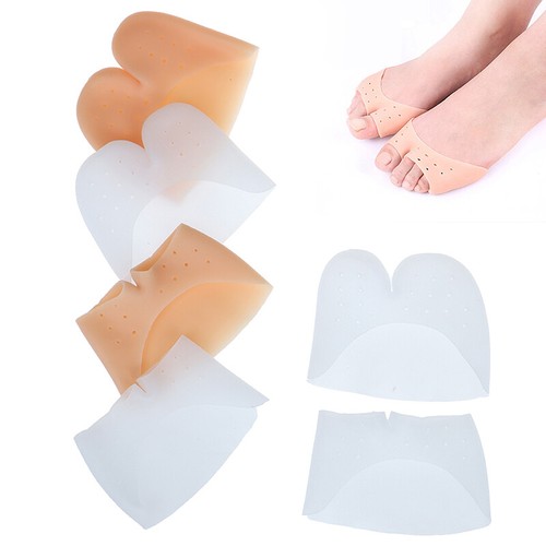 1Pair Silicone Toe Sleeve Foot Protector Ballet High Heels Gel Toes ...