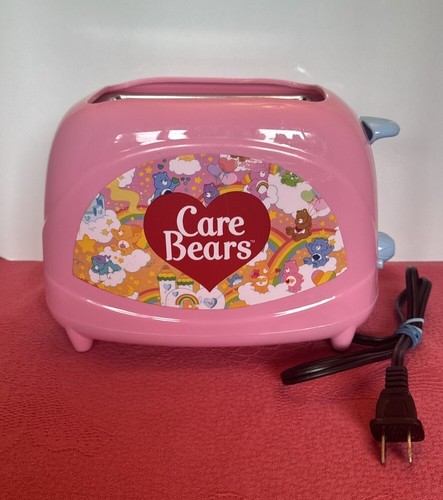 Care Bears Tenderheart Bear Pink Retro Toaster 2 Slice Uncanny Brands ...