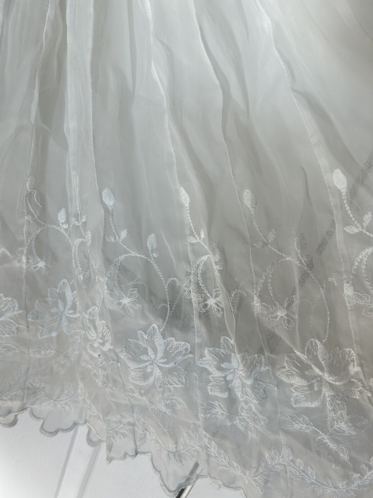 Vintage Handmade Wedding Lingerie Shear Lace | eBay