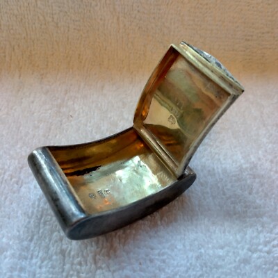 Boxes - Silver Snuff Box Hallmarks