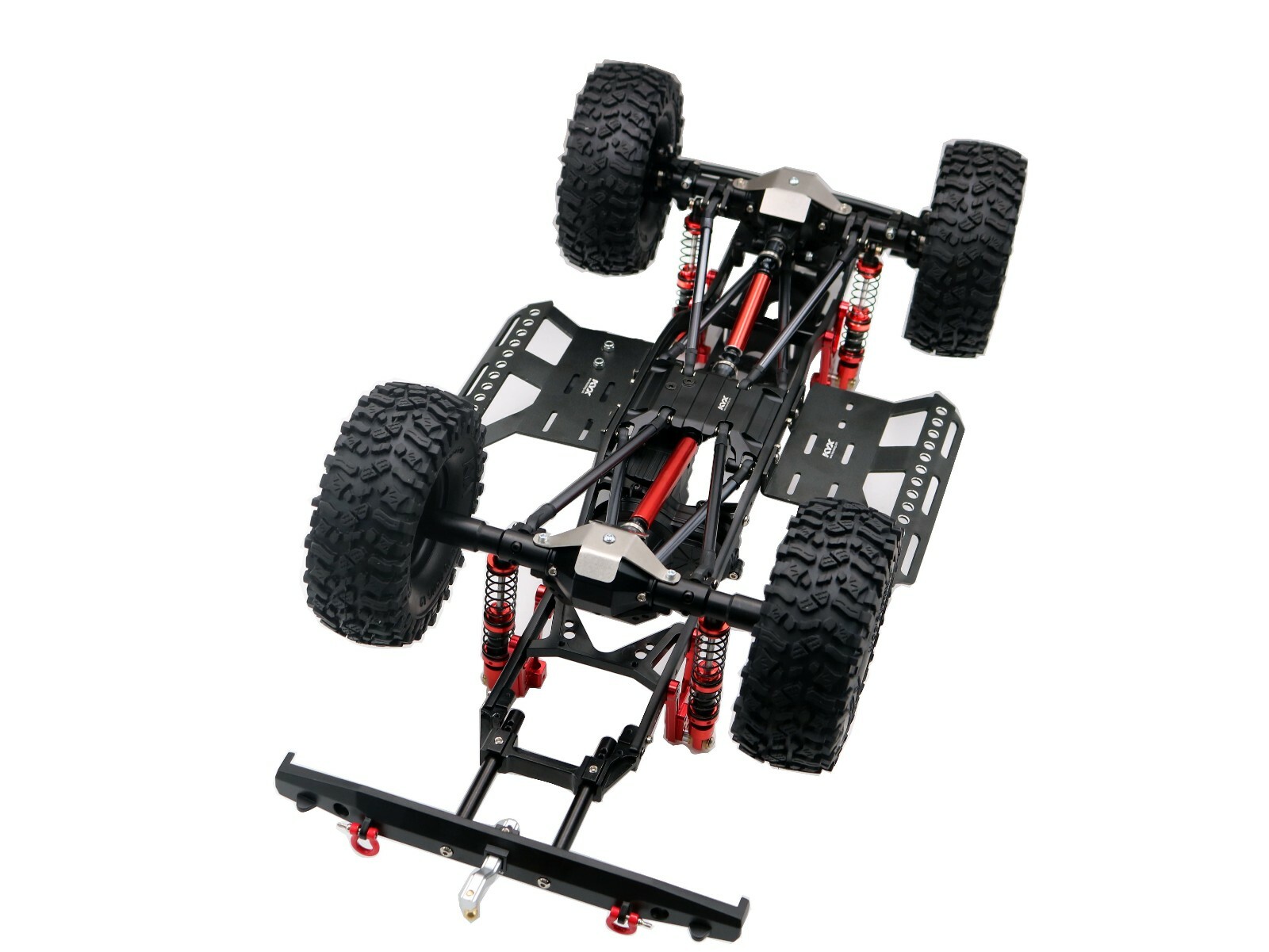 KYX All Metal Upgraded 313mm Axial SCX10 II Chassis Kit w/ Axle Mounted ...