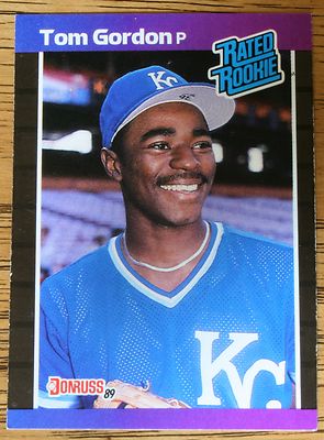 Tom Gordon 1989 Donruss baseball card #45 (Rated Rookie)...Mint ...