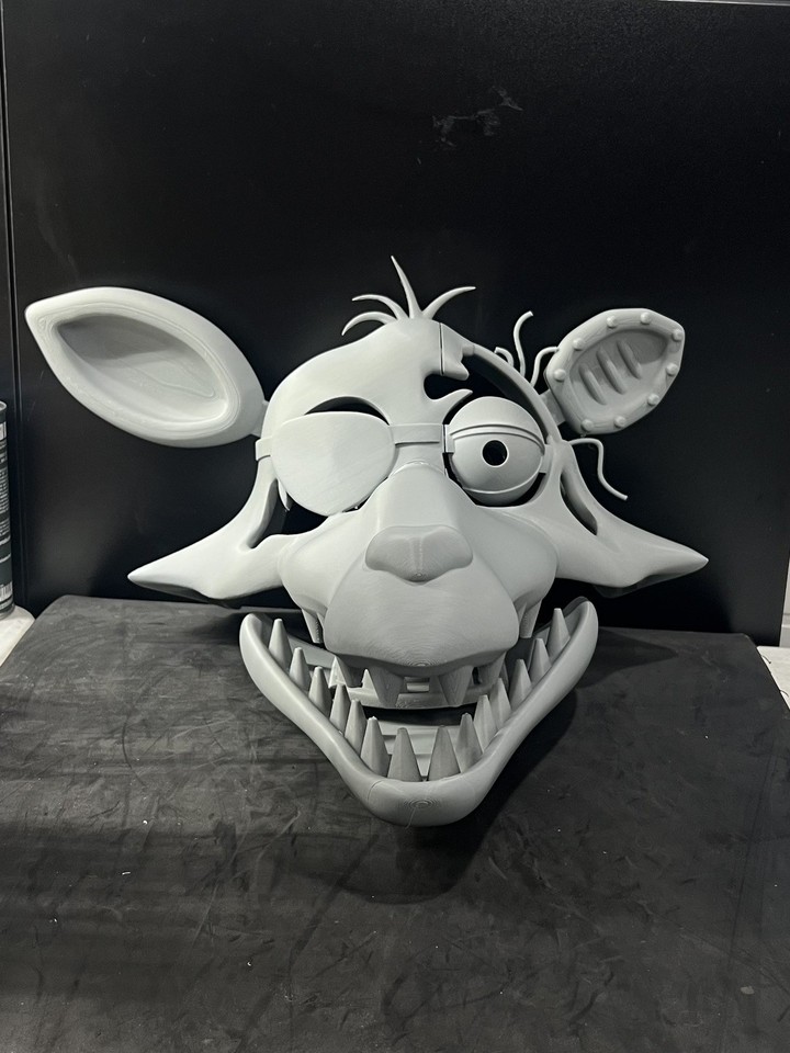 Withered Foxy Cosplay MASK Life Size Fnaf Five Nights At Freddy’s | eBay