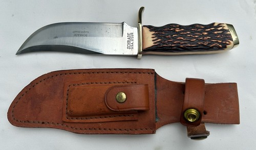 Vintage USA Schrade 171UH Uncle Henry Super Sharp Knife + Sheath Never ...