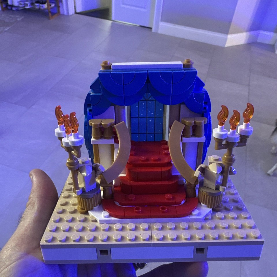 LEGO 43263 Disney Beauty & Beast Castle Beast Minifigure with ...