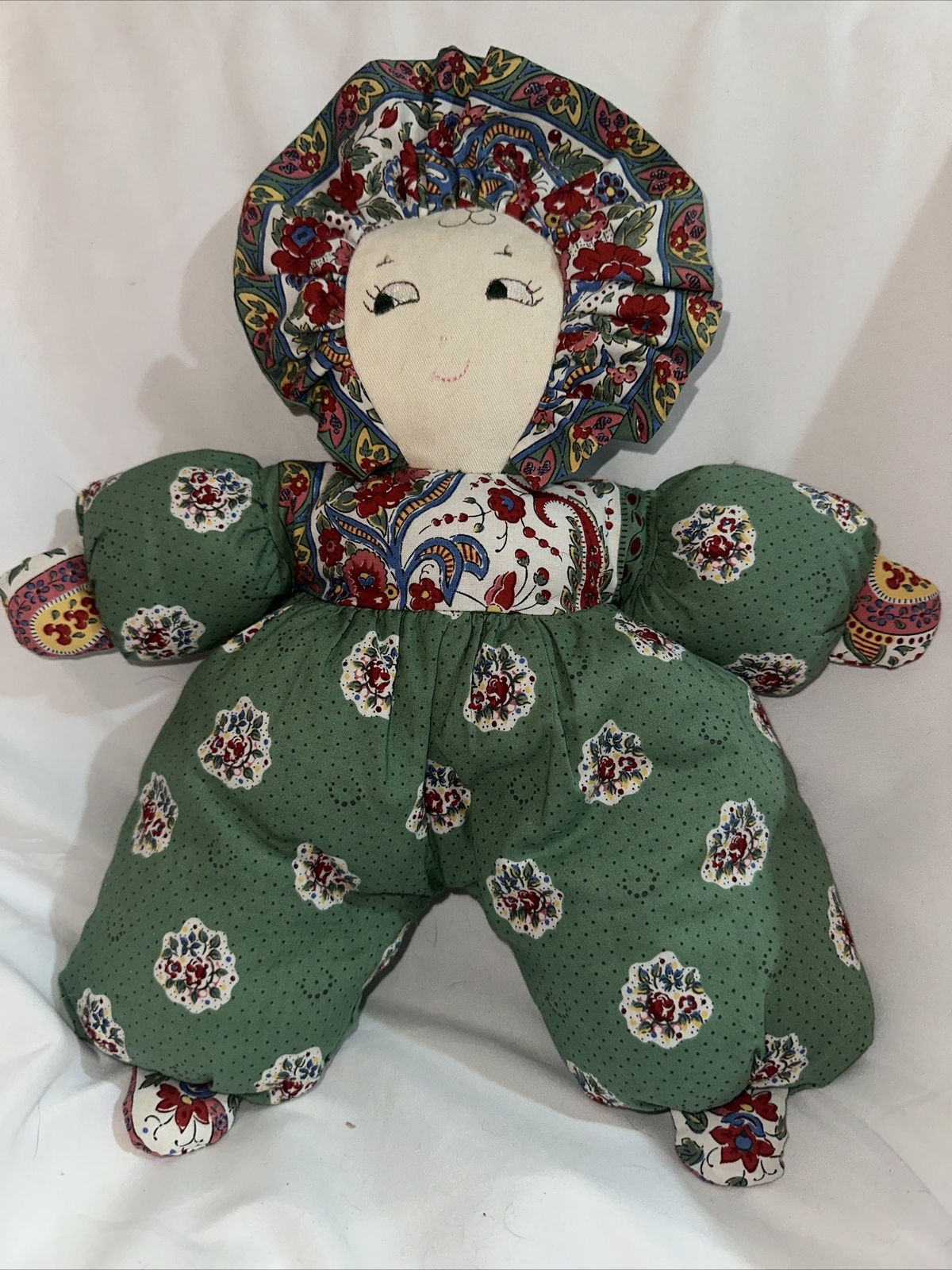 Vintage French RUSTIC handmade COUNTRY GIRL RAG DOLL | eBay