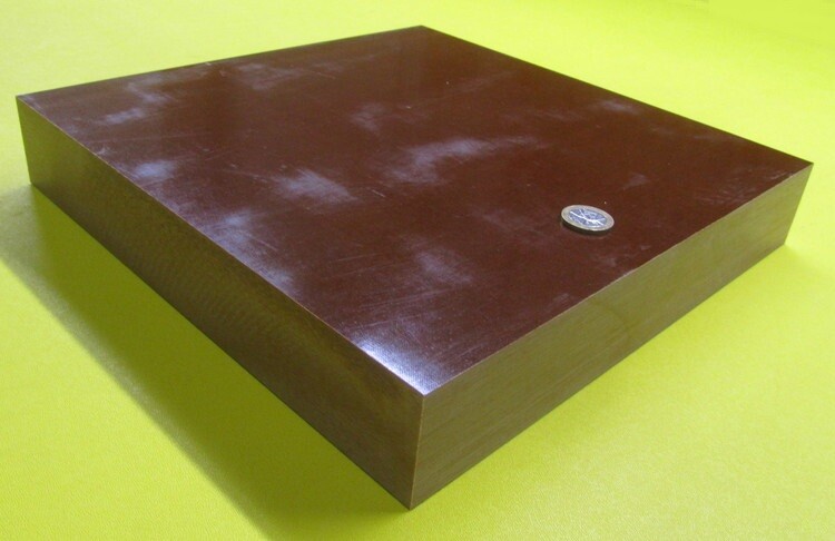 Micarta Linen Phenolic LE Grade Sheet 2.00" Thick x 12" x 12" | eBay