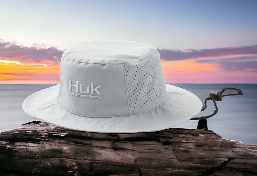 Huk Performance Fishing Sun Beach Boat Outdoor Bucket Hat Mens NEW Fast ...
