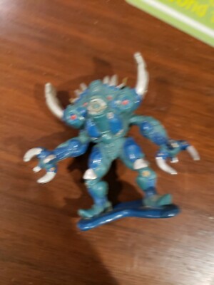 Mighty Morphin Power Rangers Collectible Silver Horns PVC Mini 1994 ...