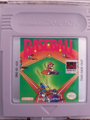 Baseball (Mario) Original Nintendo Gameboy Game | eBay