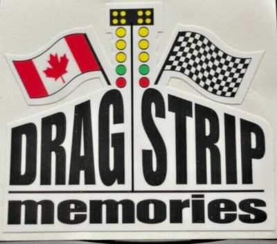 VRHTF NHRA VTG VERY COOL RACING DRAG STRIP MEMORIES STICKER 4" X 4 ...