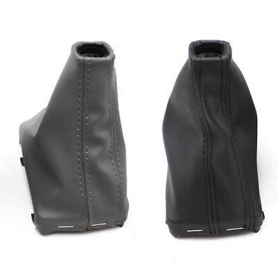Car Gear Shifter Knob Boot Gaiter Dust Cover Replace for Audi A5 A4 B8 ...