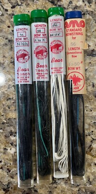Vintage Bear Archery 56 AMO Recurve Bow String , Bowstring , NOS | eBay