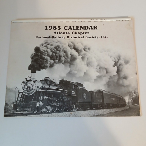 1985 Calendar Atlanta Chapter National Railway Historical Society ...