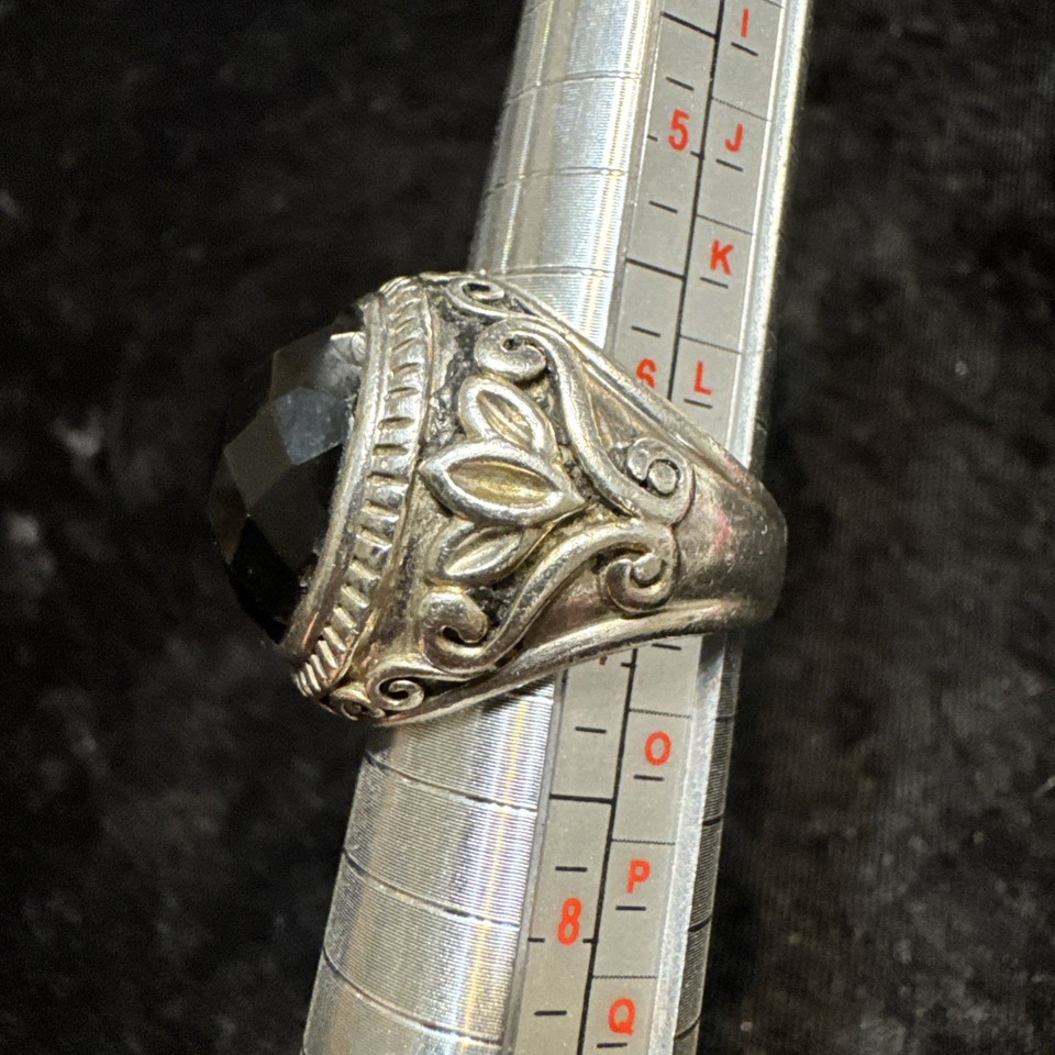 Estate 925 Sterling Silver Ring SZ: 7 | eBay