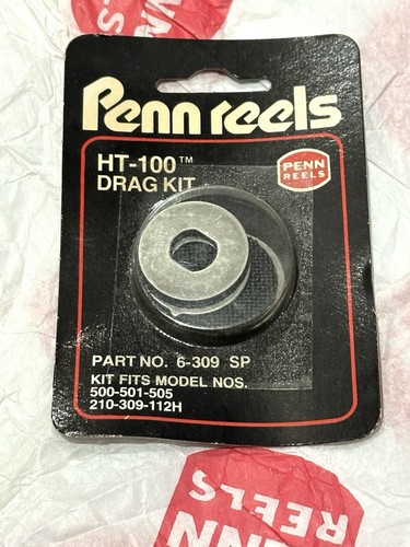 PENN PART 6-309 SP Drag Washer Kit Metal & HT-100 #A - Senator 112-H ...