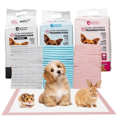 200 Pet Training Pads Ultra-Absorbent Pet Pads Housebreaking Underpads ...