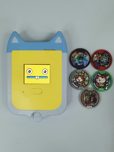 YoKai Watch YoKai Pad S V.7 (No stylus pen!!) + 5 Medals Bandai Japan ...
