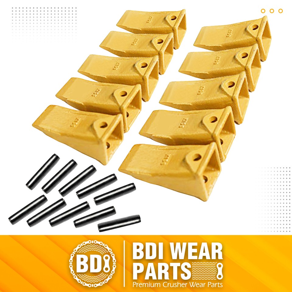 X156 Bucket Teeth with P156 Roll Pins for Excavator Digging Buckets ...
