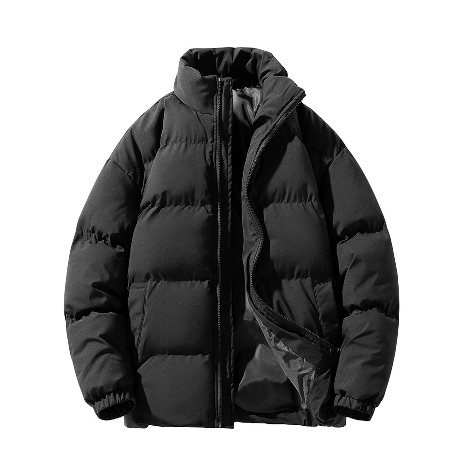 Men Winter Warm Jacket Ski Snow Thick Hooded Puffer Coat Quilted ...