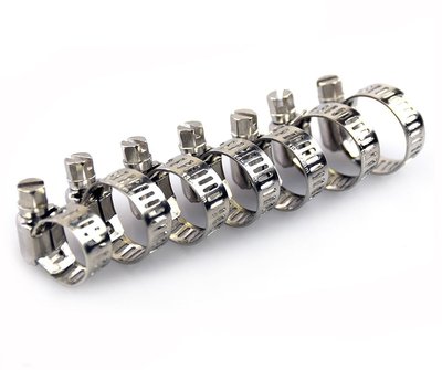 Mini Fuel Line 304 Stainless Steel Hose Clips Clamp For Diesel Pertrol ...