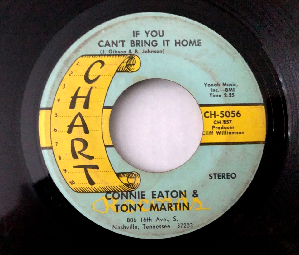 Connie Eaton TENNESSEE BIRDWALK 1970 Chart 45 rpm single G+ $1 ...