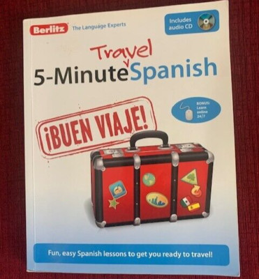 Berlitz 2011 5-minute Travel SPANISH lessons audio CD incl. | eBay