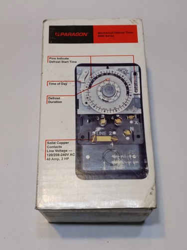 Paragon 8045-20 Defrost Control Commercial Refrigeration Timer, 40A ...