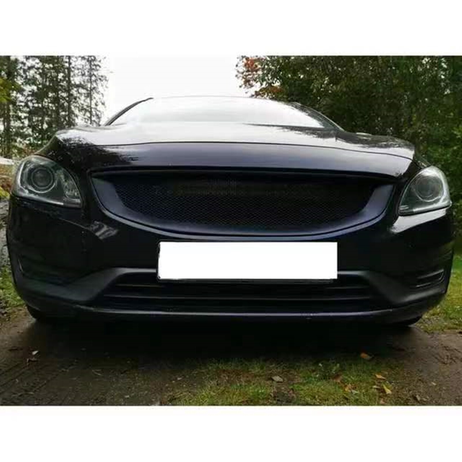 Car Front Bumper Grille Mesh Grill For Volvo S60 V60 2014-2018 ...
