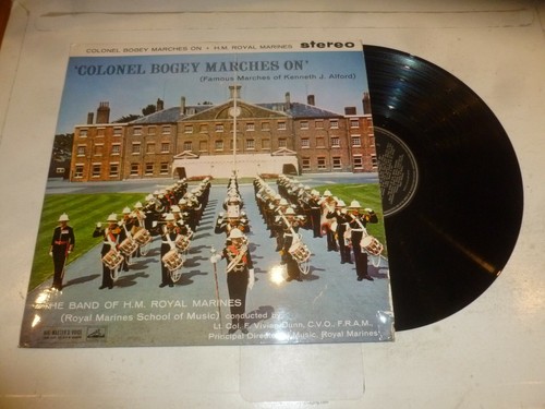 THE BAND OF H.M. ROYAL MARINES - Colonel Bogey Marches On - 1959 UK 13 ...