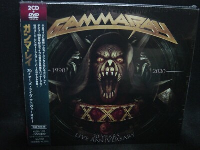 GAMMA RAY 30 Years Live Anniversary JAPAN 2CD + DVD Helloween Primal ...