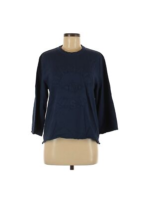 THE NORMAL BRAND Women Blue Long Sleeve T-Shirt M | eBay
