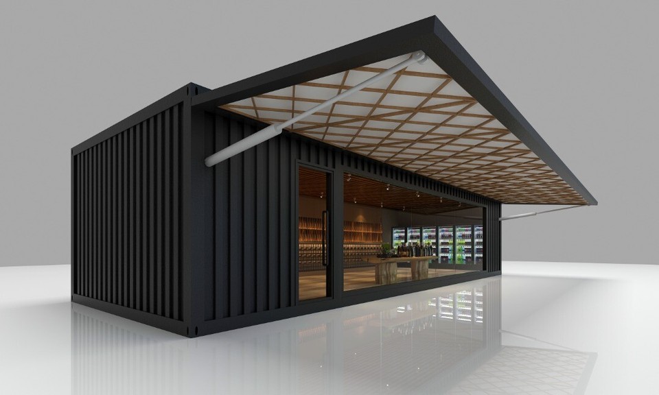 Container Wine Store Catalog L 40'ft x W 14'ft x H 9'ft | eBay