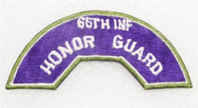 Army Patch: WWII era 65th Infantry Honor Guard tab - COPY | eBay