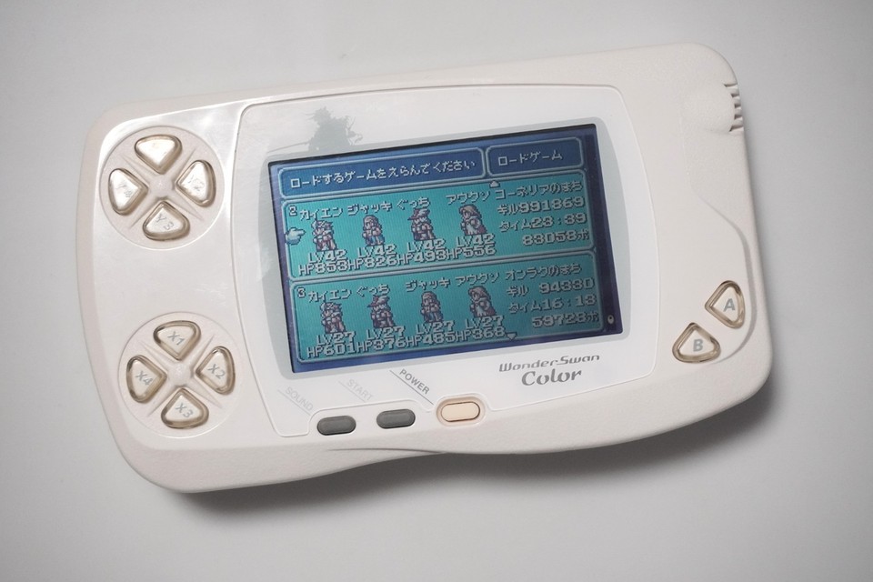 WonderSwan Color console Final Fantasy 1 Edition Excellent system US ...