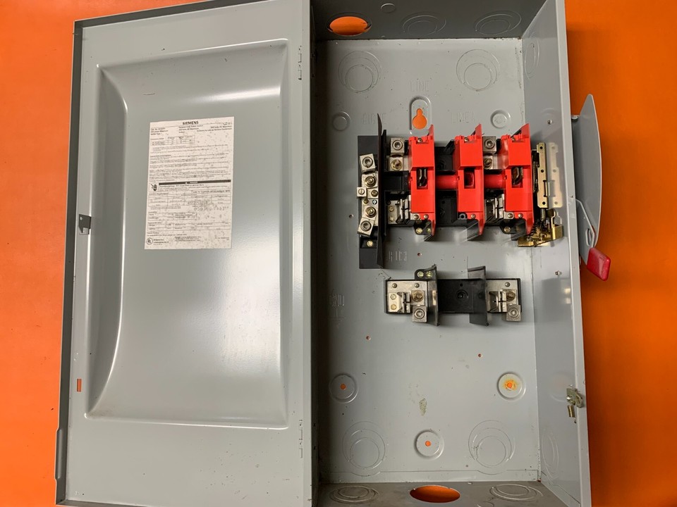 Siemens GF224N 200 Amp General Duty Safety Switch Fusible 783643148086 ...