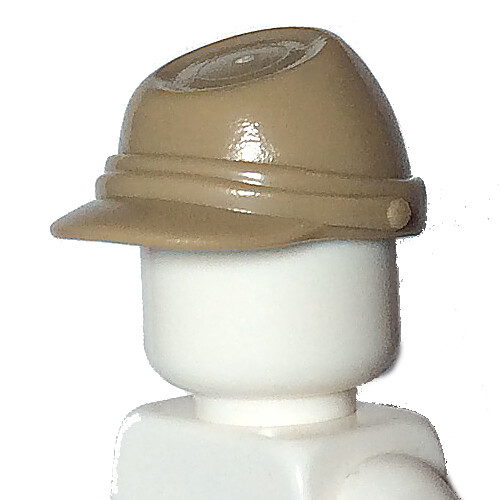 NEW LEGO - Headgear - War - Kepi Cavalry Cap Tan Dark x 1 7327 Mac ...