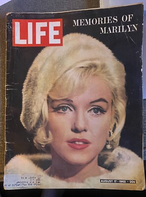 Life Magazine August 17, 1962 (Marilyn Monroe Cover) 1962 | eBay