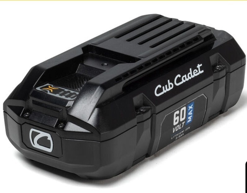 Cub Cadet Battery 60V Volt MAX Lithium Ion 2.5 AH Battery Pack CC6025 ...