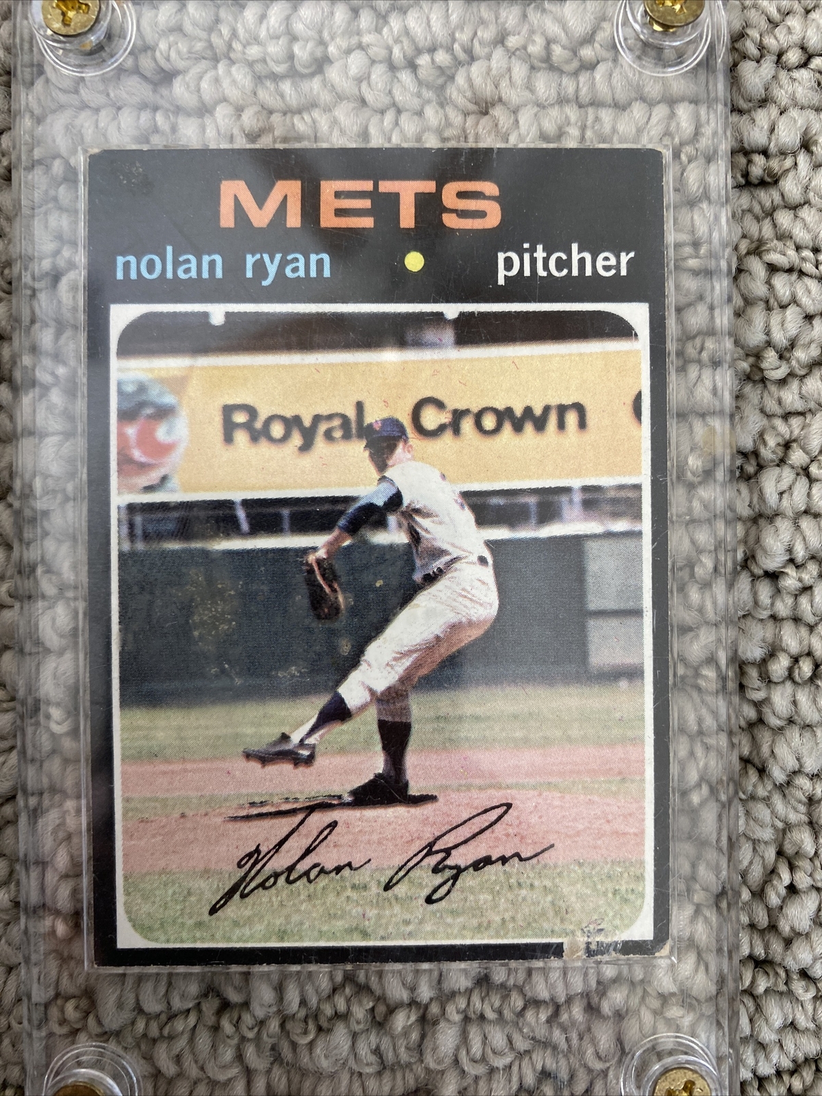 1971 Topps Nolan Ryan New York Mets #513 Baseball Card | eBay