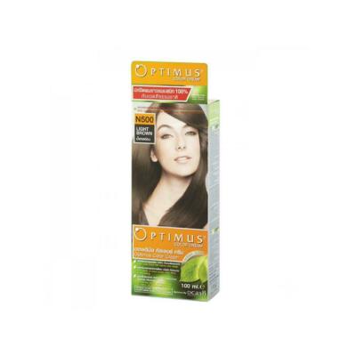 OPTIMUS Color Cream Gray Cover N500 Light Brown 100 ml soft and shiny ...